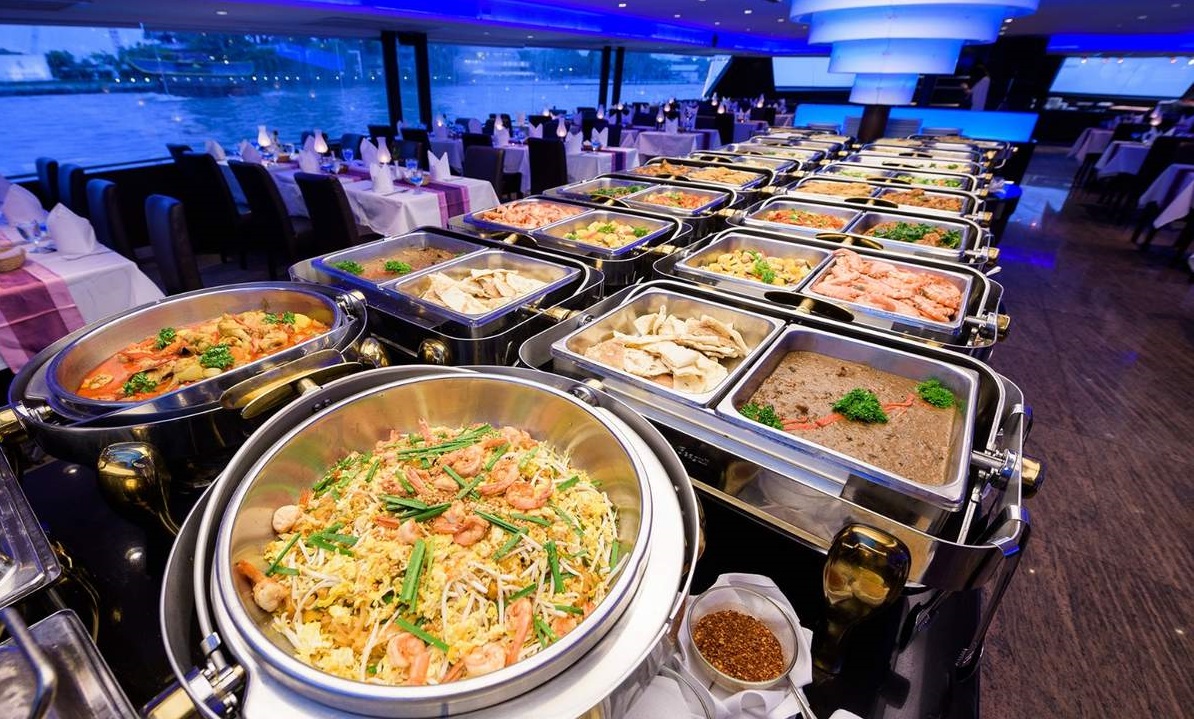 Vé ăn buffet trên du thuyền Chao Phraya Princess - Trải nghiệm bữa tối tuyệt vời phong cách ...